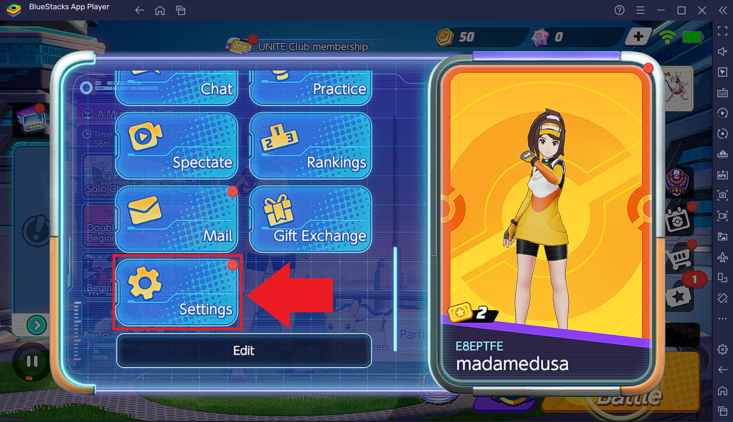 Recommended settings for Pokemon Unite on BlueStacks 5 – BlueStacks Support