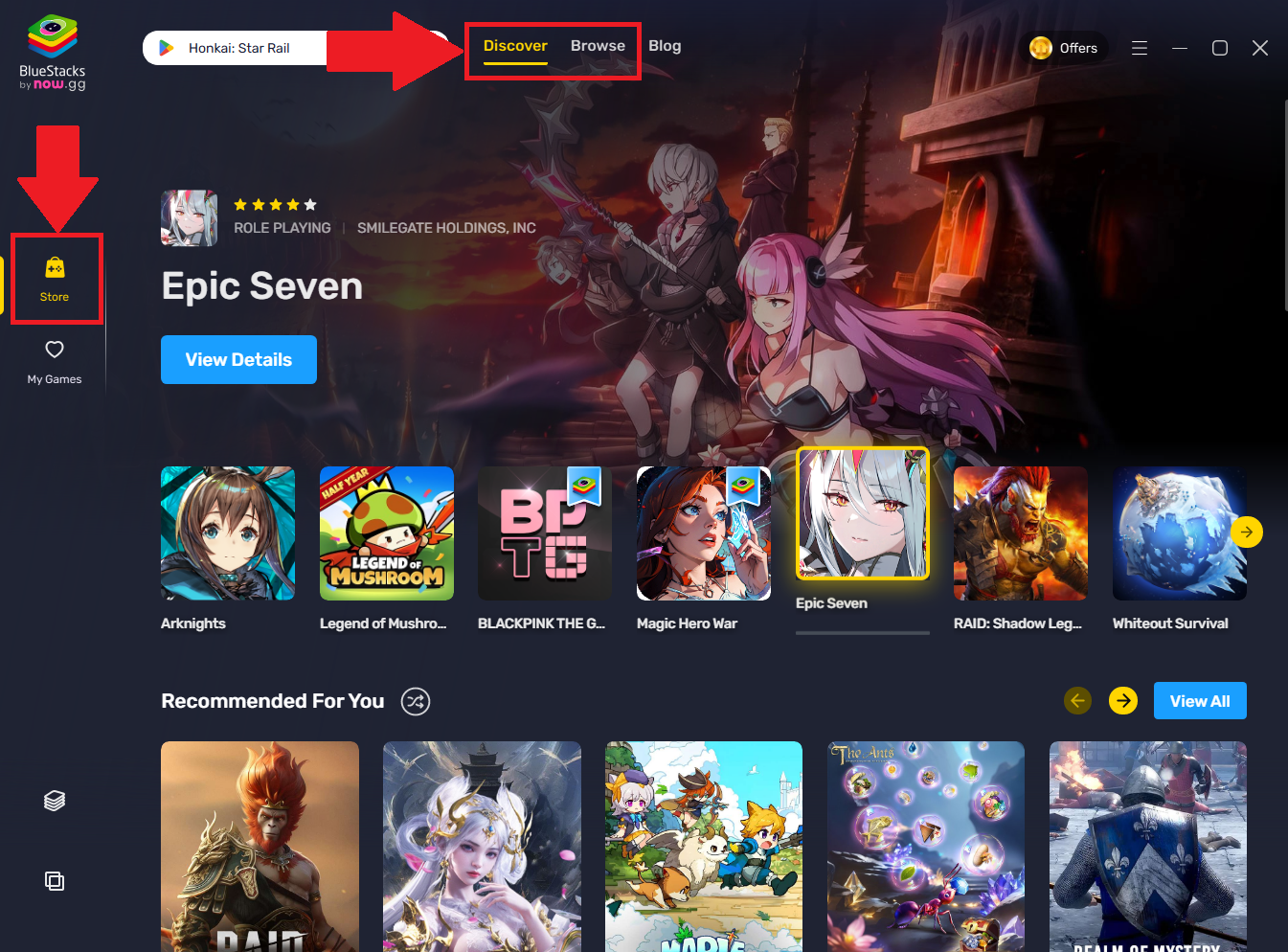 Introducing BlueStacks Store – BlueStacks Support