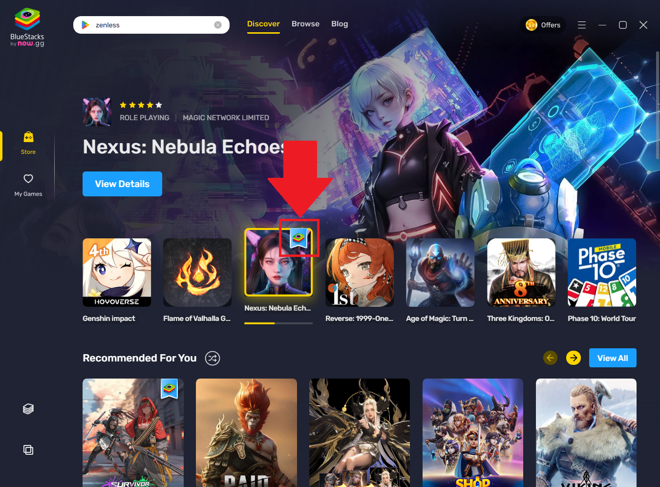How to play games on BlueStacks X – BlueStacks Support