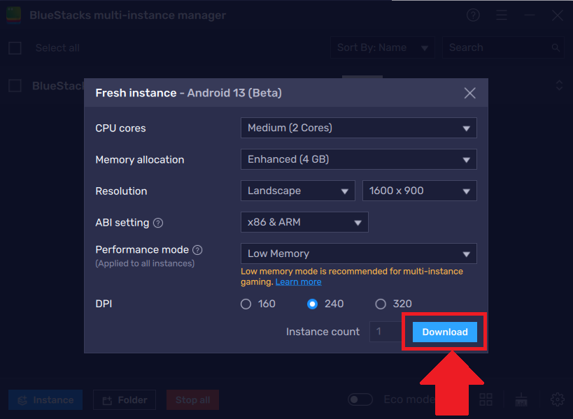 如何選擇及使用 BlueStacks 5 上的各種 Android 版本 – BlueStacks 支援中心
