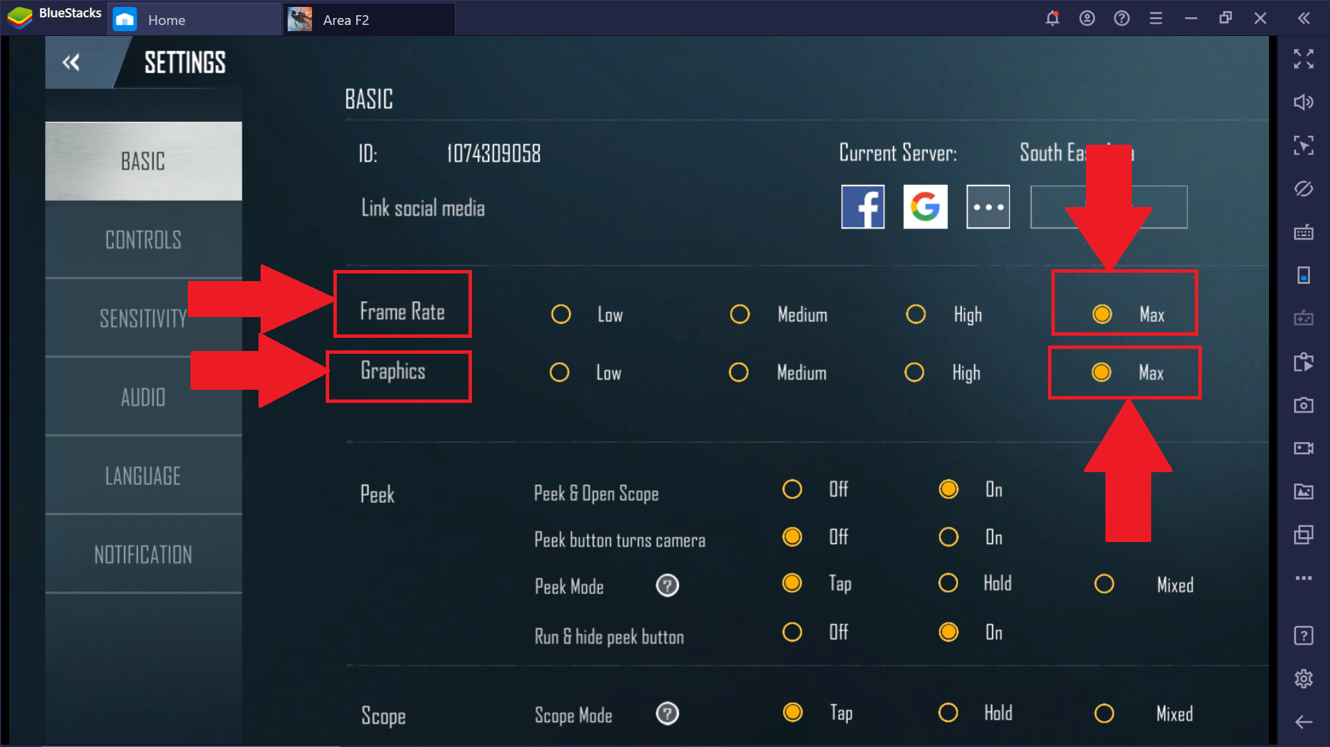 Area F2’deki Oyun Ayarlarını Nasıl Optimize Edebilirim? – BlueStacks ...