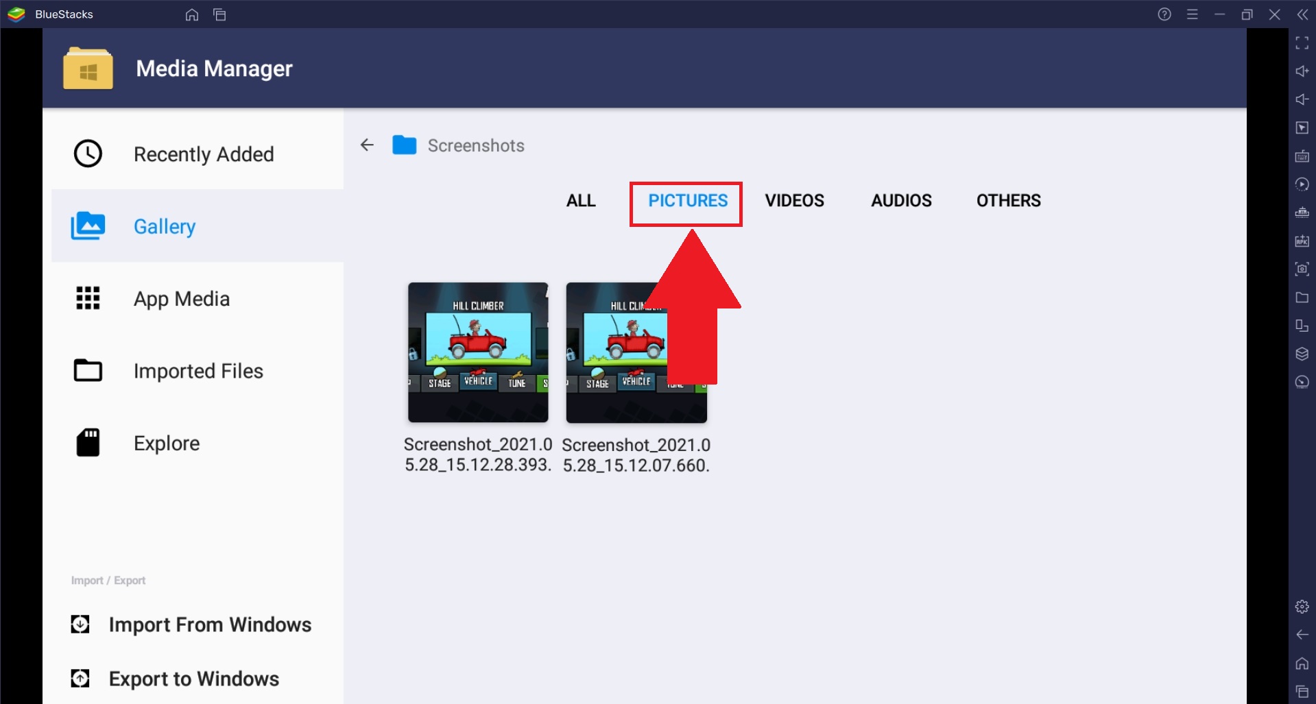 How to take a screenshot in BlueStacks 5 – BlueStacks Support