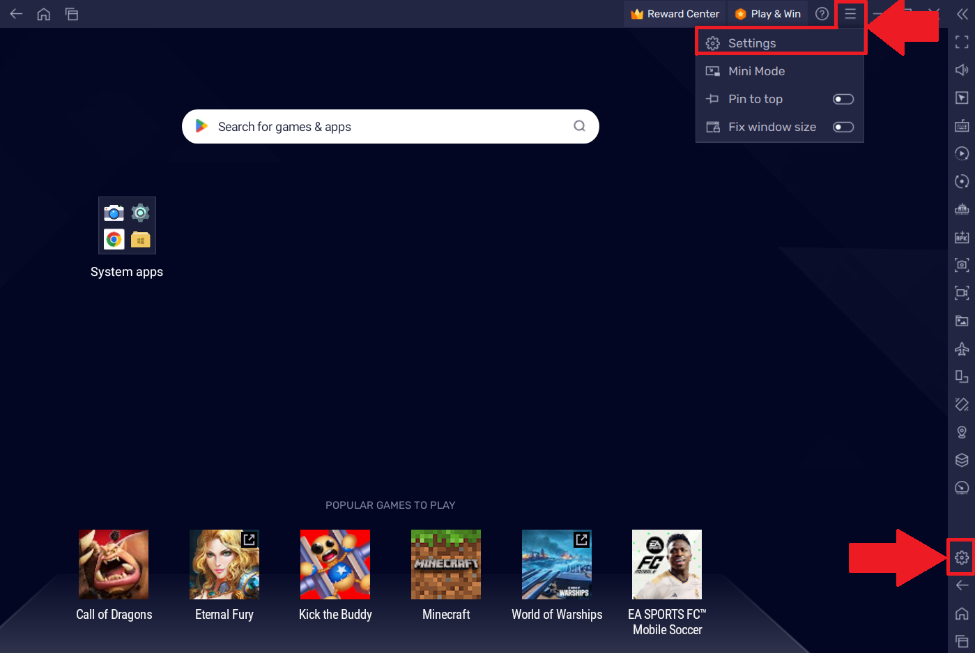 BlueStacks 5에서 Android Debug Bridge 활성화하는 방법 – 블루스택 고객지원
