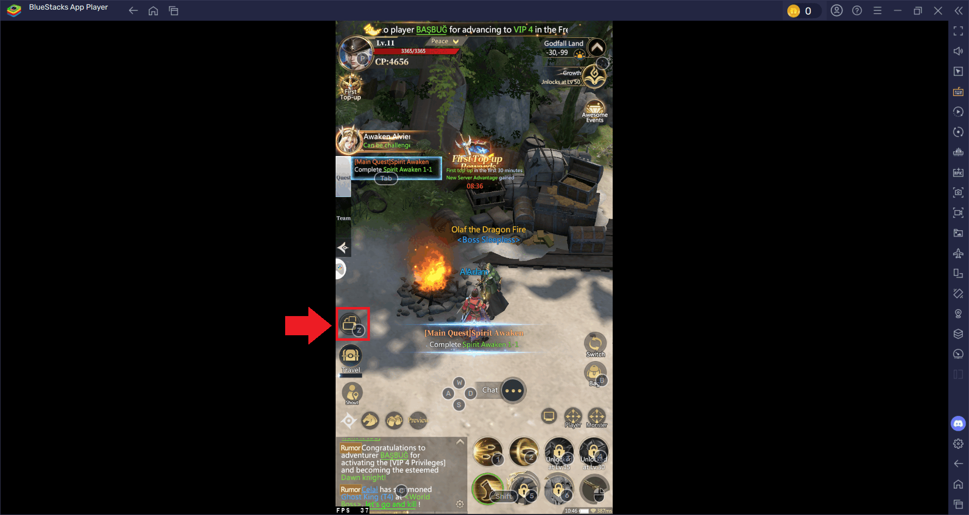 Comment jouer à Wrath of Celestials en mode Paysage sur BlueStacks 5 ...
