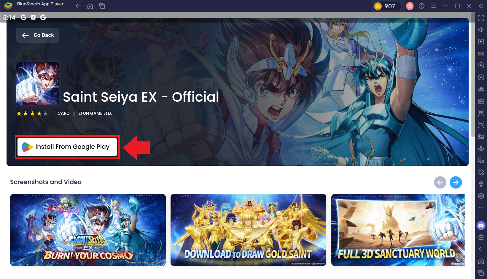 Saint Seiya EX on PC with BlueStacks 5 – BlueStacks Support
