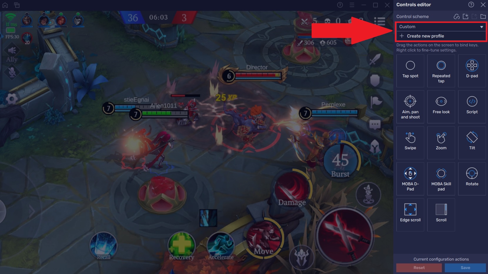 MOBA mode on BlueStacks 5 – BlueStacks Support