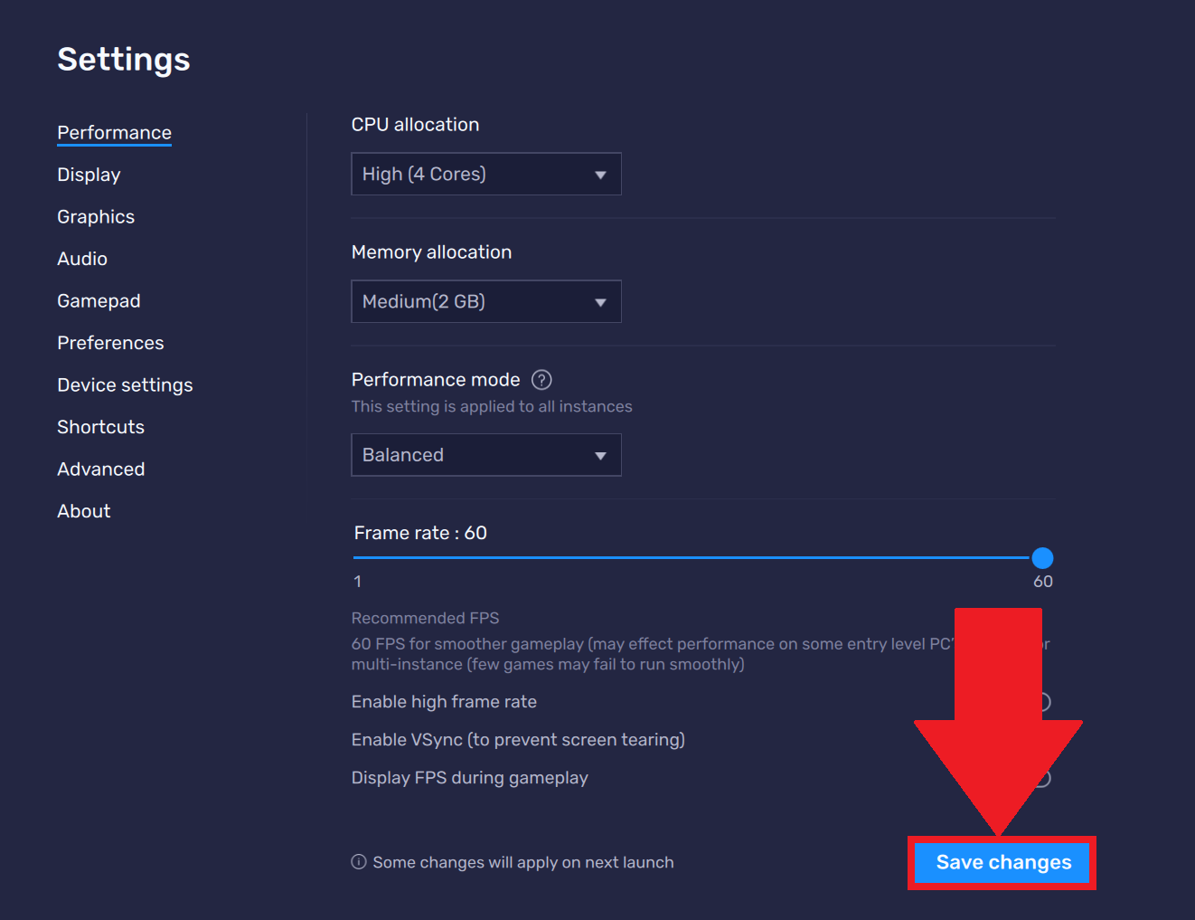 How to use Performance mode on BlueStacks 5 – BlueStacks Support